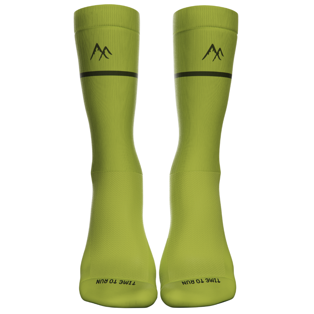 Yellow Running Socks | Technical Fit, Breathable Performance Design ...